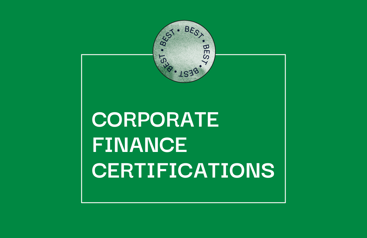 14 Best Corporate Finance Certifications To Take in 2026