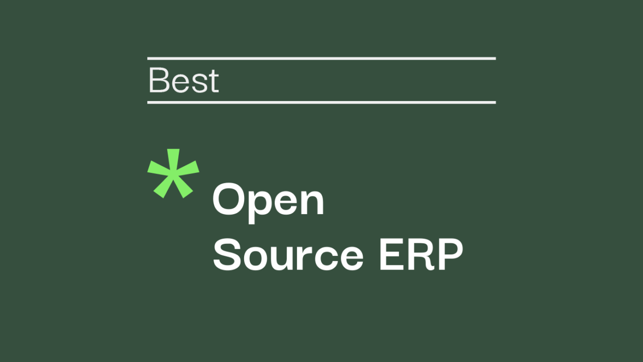 15 Best Open Source ERP Reviewed in 2026