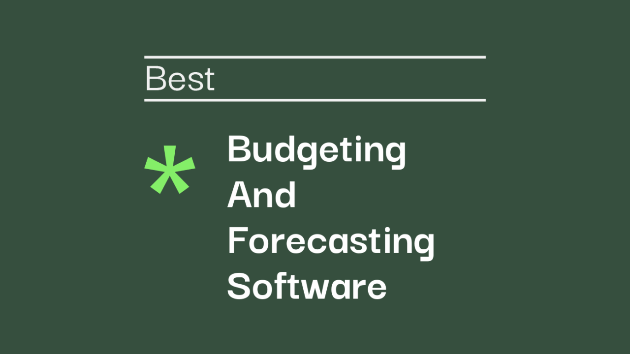 17 Best Budgeting and Forecasting Software Reviewed in 2026