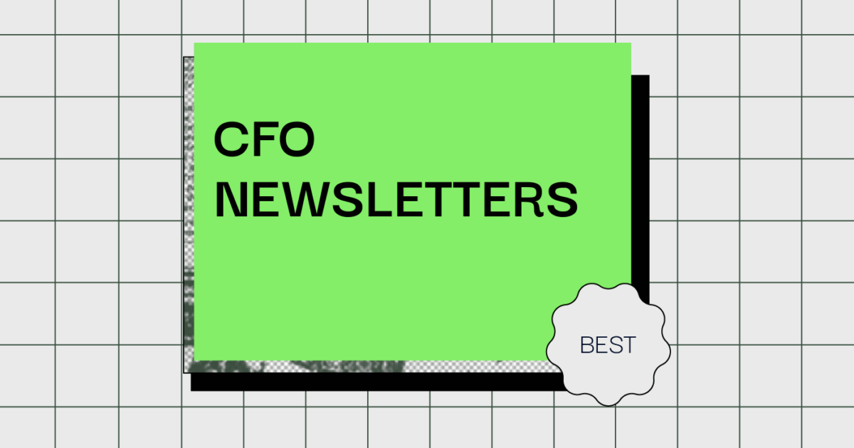 17 CFO Newsletters You Need to Read in 2026