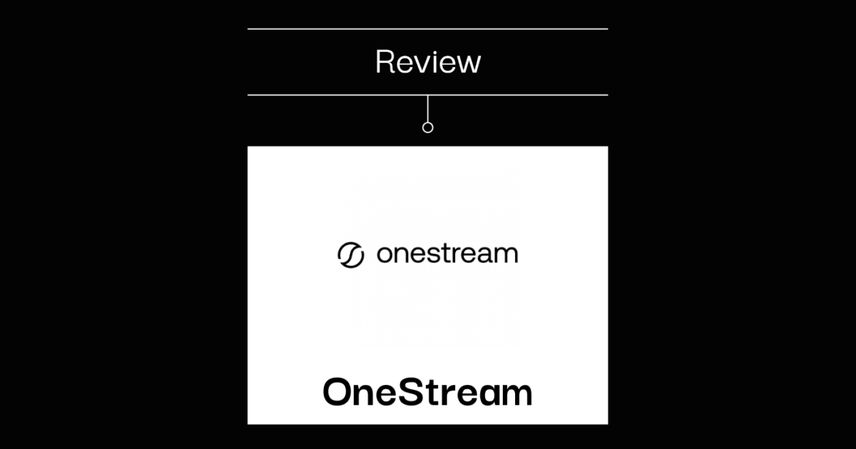 OneStream Review: Pros, Cons, Features, and Pricing