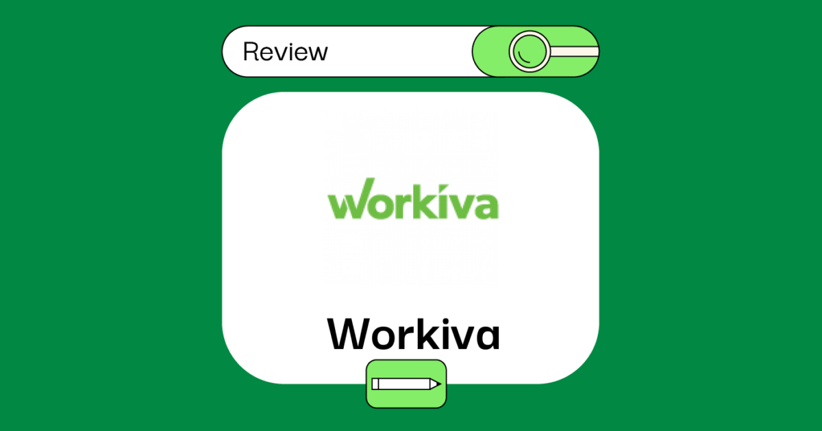 Workiva Review: Pros, Cons, Features, and Pricing