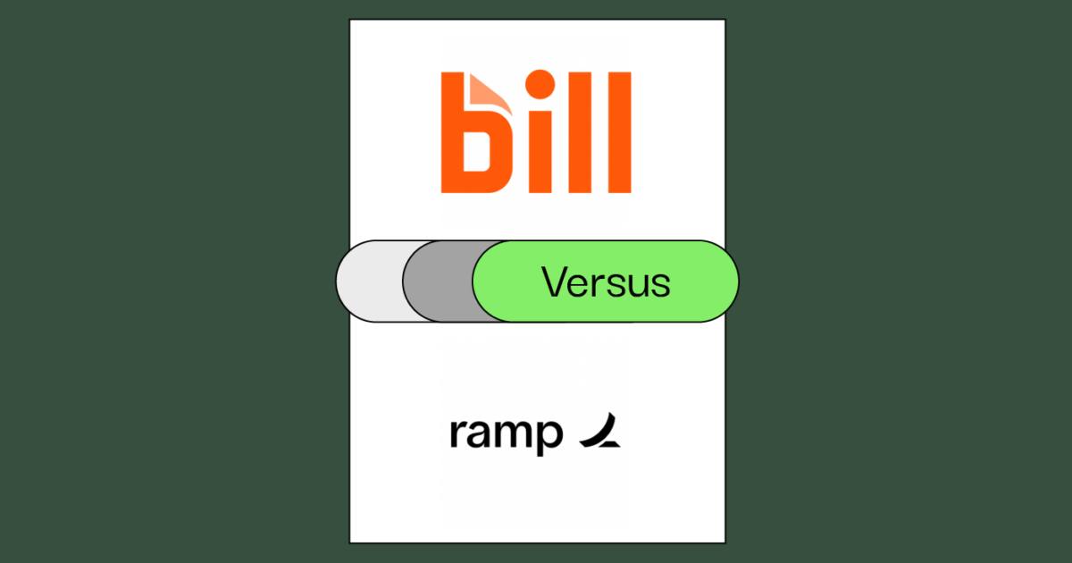 BILL vs. Ramp: Comparison and Expert Reviews for 2026